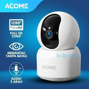 Jual ACOME APC01 SMART WIFI CCTV 360° INDOOR IP CAM 3MP FHD 1296p - CCTV ONLY - Kab. Karawang ...