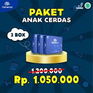 Jual Generos Paket 3 Box - Vitamin Nutrisi Otak jaga Imunitas Neuron ...