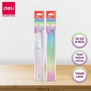 Jual Penggaris Deli 20cm Warna Gradasi - H653 - Jakarta Barat - AND ...