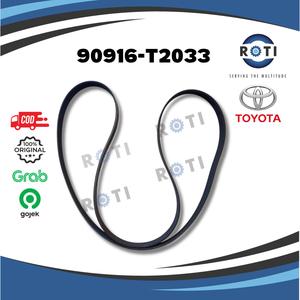 Promo TOYOTA FAN BELT FORTUNER VRZ / INNOVA REBORN 90916-T2033 GENUINE ...