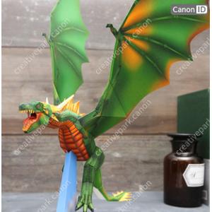 Jual NAGA WYVERN KERTAS miniatur DIY Papercraft - Jakarta Barat - Han ...