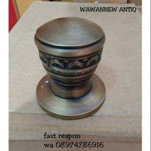 Jual Knop Pintu Handle Pintu Tarikan Pintu Rumah Kuningan Antik Motif ...