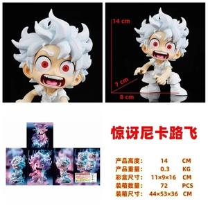 Jual One Piece Monkey D Luffy Gear 5 Nika Joyboy Cute Chibi Face Figure ...