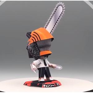 Jual CHAINSAWMAN PAPERCRAFT KERTAS miniatur DIY Papercraft - BERDIRI ...