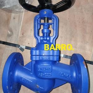 Jual Globe Valve Cast Steel 2" Inch DN 50 PN 40 Flange / Globe Valve ...