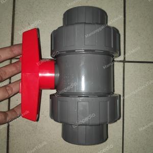 Jual Ball Valve True Union PVC 1 12 inch Ball Valve Water Mur - Kab ...