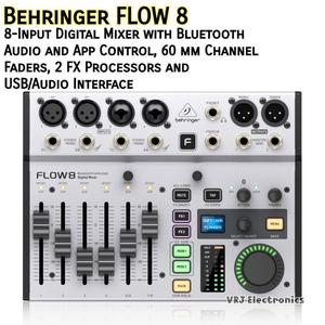 Jual Mixer Audio Behringer FLOW 8 8 Channel Digital Mixer Bluetooth ...