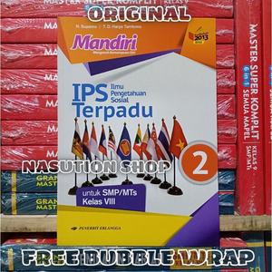 Jual Buku Mandiri IPS Terpadu Kelas 2 / VIII 8 Smp K13N Erlangga Original - Kota Surabaya ...