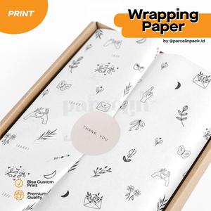 Jual WRAPPING PAPER [Print] / KERTAS WRAP / KERTAS TISSUE / KERTAS TISU ...