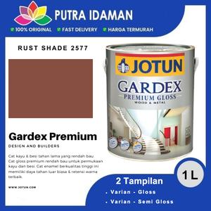 Jual Jotun Gardex Premium Gloss Besi & Kayu 1L - Rust Shade 2577 - Semi ...