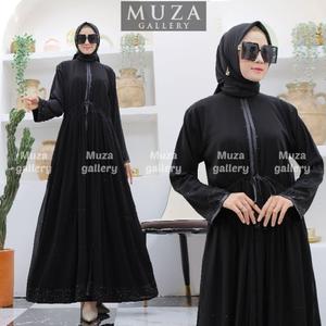 Jual Penawaran Terbatas MUZA ABAYA TURKEY HAURA SWAROVSKI (SIER/BLACK ...