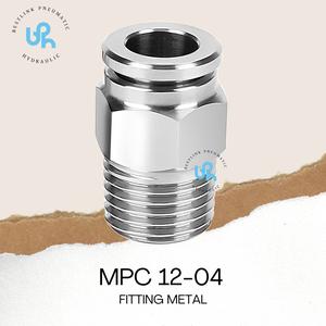 Jual MPC 12-04 FITTING PUSH IN METAL PNEUMATIC - Jakarta Barat ...