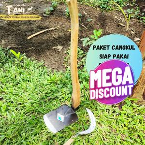 Jual Cangkul Ukuran Sedang Langsung Pakai - Pacul Terpasang Gagang 80 ...