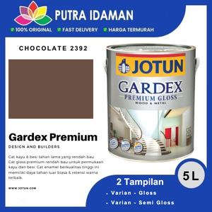 Jual Jotun Gardex Premium Gloss Besi & Kayu 5L - Chocolate 2392 - Gloss ...