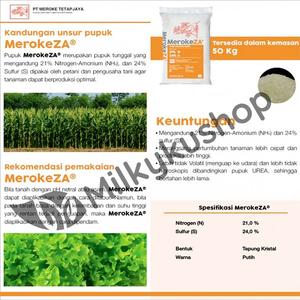 Jual Pupuk Meroke Za 50 Kg Kemasan Pabrik Via Gosend Grab - Jakarta ...