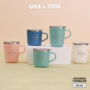 Jual USS x Tyeso Gelas Kopi Stainless 300ml Aesthetic Korea TS-8718 - Putih - Kota Tangerang ...