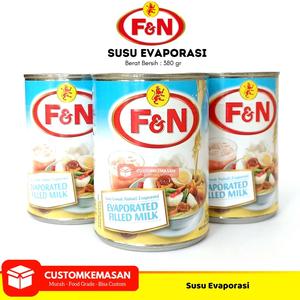 Jual F&N Susu Evaporasi / Susu Evaporasi Cair / FN Susu Evaporasi 380gr ...