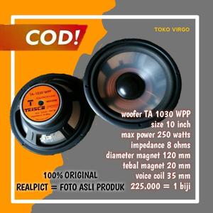 Jual Spiker Woofer 10 Inch I Speaker Wofer Bening I Wufer TA 1030 WPP ...