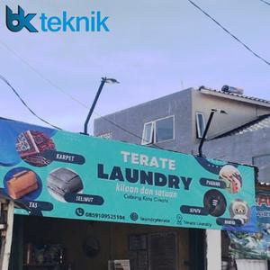 Jual Tiang Lampu Sorot Billboard Spanduk Bahan Premium Kokoh Tiang ...