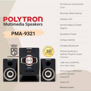 Jual Polytron PMA9321 polytron multimedia speaker polytron pma 9321 FM ...
