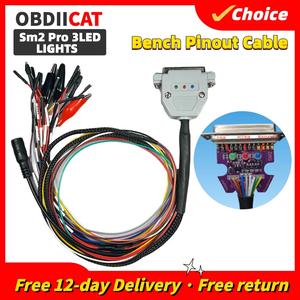 Jual AI Retail 3 LED LIGHTS Boot Bench Cable DB25 ECU Bench Pinout C ...