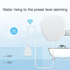 Jual Wifi Smart Flood Sensor Water Leakage Detector Flood Notification ...