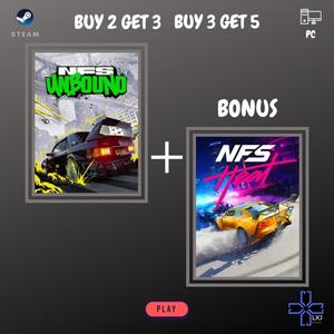 Jual NFS Unbound Palace Edition + NFS Heat Deluxe Edition PC Original ...