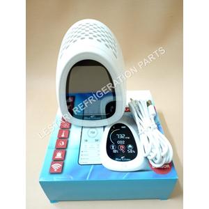Jual IAQ Meter with CO2 & Smoke Detector w/ Smart Wifi Connect Blue Gi ...