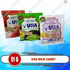 Jual UHA MILK CANDY, UHA PERMEN SUSU, PERMEN UHA MATCHA SUSU CANDY HALAL - RICH MILK - Kota ...