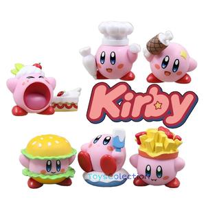 Jual Produk ACTION FIGURE KIRBY STAR ALIEN FOOD SERIES MINI SET 6 PCS ...