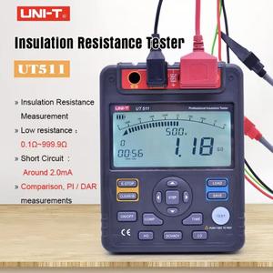 Jual UNI-T UT511 Digital Insulation Resistance Tester AC DC Voltage Oh ...