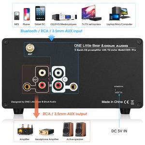 Jual Douk Audio Eq5 Pro Bluetooth 5-Band Preamp Eq Equalizer 3.5Mm Aux ...
