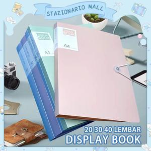 Jual Document Keeper Clear Holder Map File Dokumen Folder Display Book ...