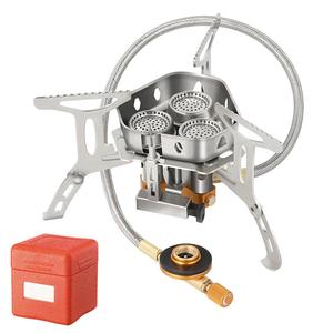 Jual Portable 5800W Camping Tourist 3 Burner Head Gas Stove Heater Coo ...