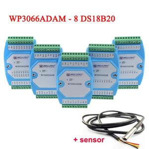 Jual 8 Channel Input Temperature Sensor Ds18B20 Module Rs485 Rtu Modbus ...