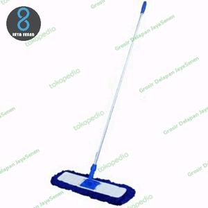 Jual Pel Lobi 60cm Akrilik Biru/ Dust Mop Akrilik/ Pel Lobi Komplit ...