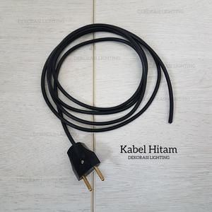 Jual 1meter kabel+colokan listrik broco untuk lampu gantung lampu ...