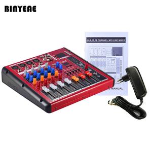 Jual 4 Channel Mini Table De Mixage, Mixer With Usb Bluetooth Control ...