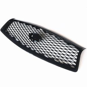 Jual Gloss Black Car Front Grille Racing Grill Replacement Body Kit ...