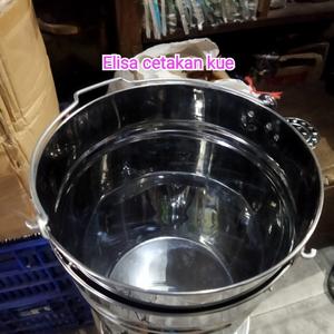 Jual Ember Stainless Tebal / Pot Stainless Kapasitas 30 Liter NEW ...