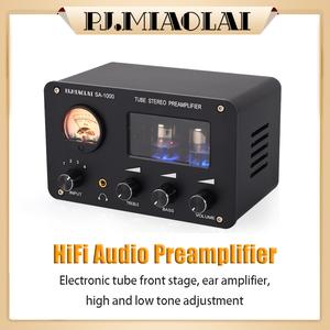 Jual Hifi Tube Preamplifier 4-Input 2-Output Audiophile Preamp With ...