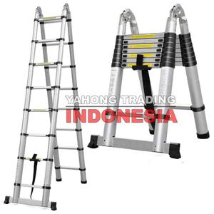 Jual New Tangga Teleskopik Double Tangga Lipat Susun Telescopic Ladder ...