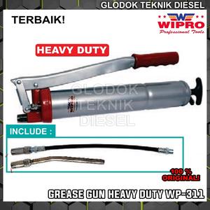 Jual Wipro Hand Grease Gun Heavy Duty 600 cc Pompa Gemuk Manual WP-311 ...
