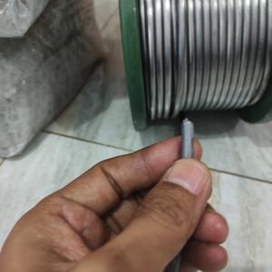 Jual timah lidi 5,3mm bahan slug / lead wire/ timah gulung tinol - 1 kg ...