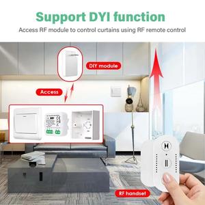 Jual NT Tuya Zigbee Curtain Switch Module for Roller Shutter Blinds ...