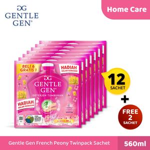 Promo Deterjen Gentle Gen French Peony Twinpack Sachet - Jakarta Barat ...