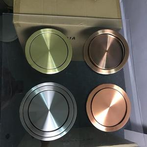 Jual Round Stainless Steel Flap Flush Recessed Built-In Balance Swing ...