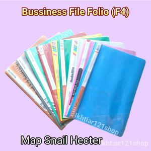 Jual Ready Map Plastik Snail Hecter Folio/Map Plastik Business File F4 ...