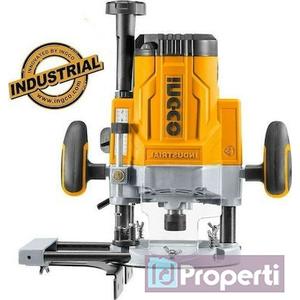 Promo Ingco RT22008 Wood Profiling Router 1/2inch 0-60mm Mesin Profil ...