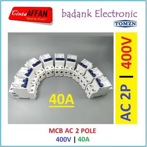 Jual MCB AC C40 40A 220V 2P Circuit Breaker Solar PV Panel Surya PLTS ...